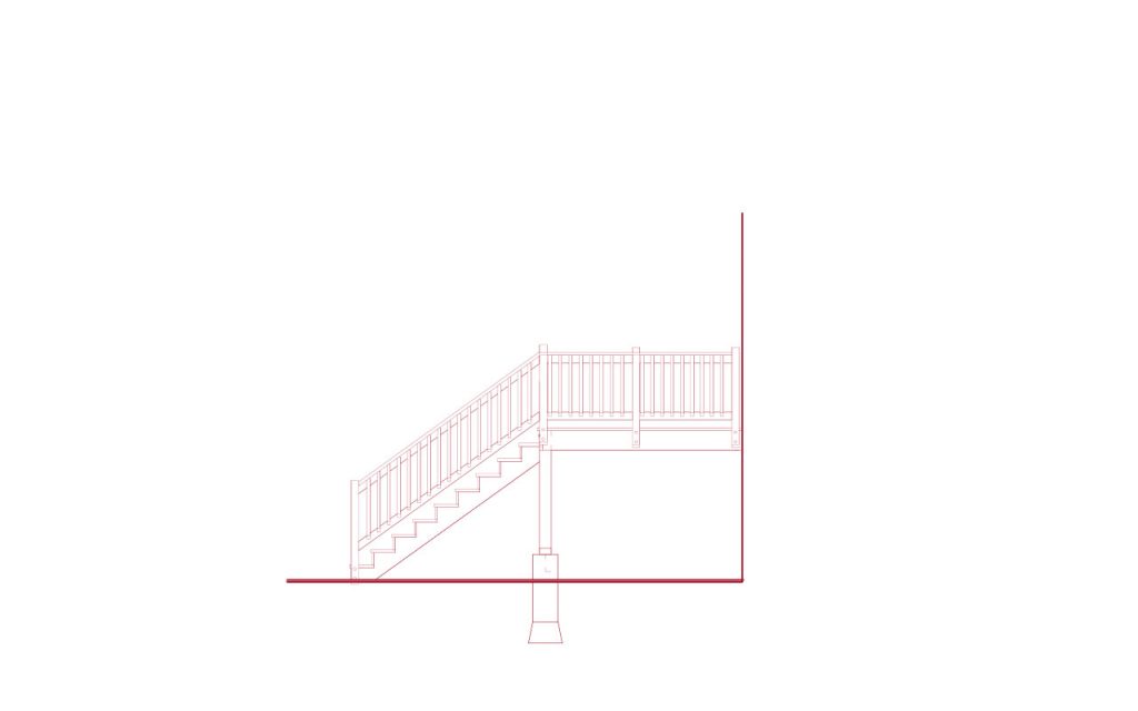 Residential Deck - Revit Family Collection - BIMxDesign | Parametric ...