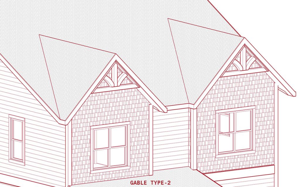 Gable Bracket - Revit Family Collection 1 - BIMxDesign | Parametric ...