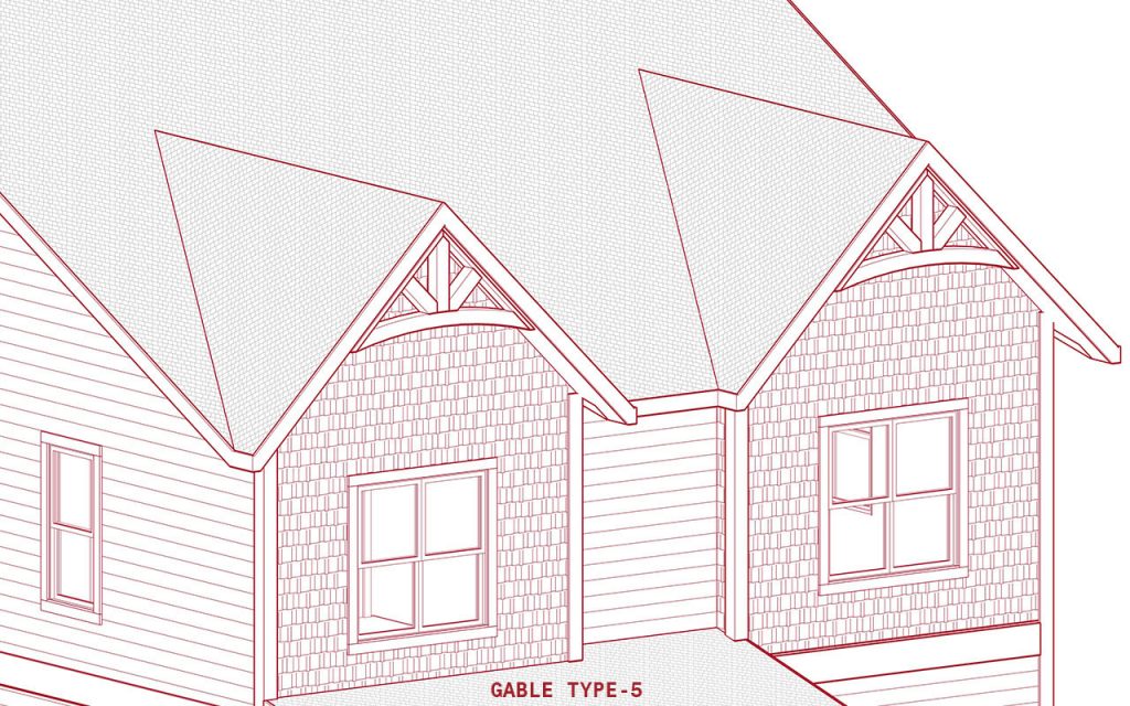 Gable Bracket - Revit Family Collection 1 - BIMxDesign | Parametric ...