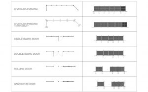 Chainlink Fence - Revit Family Collection - BIMxDesign | Parametric ...