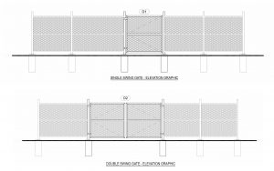 Chainlink Fence - Revit Family Collection - BIMxDesign | Parametric ...