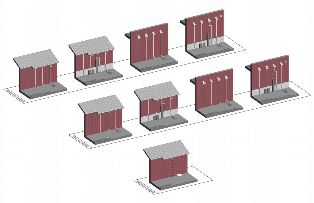 Downspout & Gutter - Revit Family Collection - BIMxDesign | Parametric ...