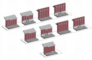 Downspout & Gutter - Revit Family Collection - BIMxDesign | Parametric ...