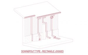 Downspout & Gutter - Revit Family Collection - BIMxDesign | Parametric ...