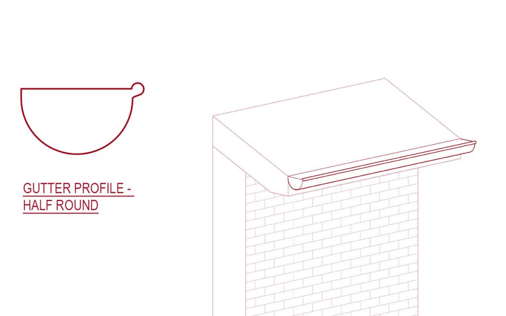 Downspout & Gutter - Revit Family Collection - BIMxDesign | Parametric ...