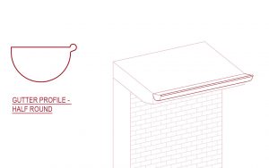 Downspout & Gutter - Revit Family Collection - BIMxDesign | Parametric Revit Family Collection