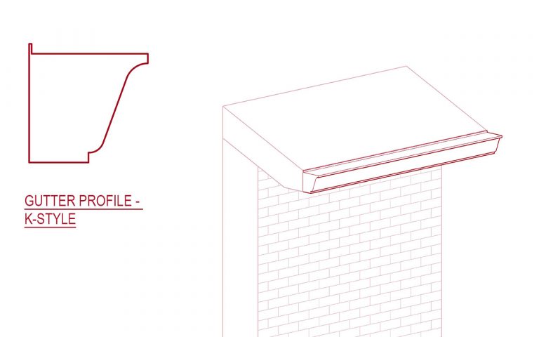 Downspout & Gutter - Revit Family Collection - BIMxDesign | Parametric ...