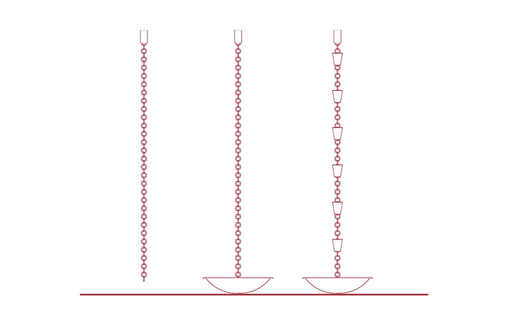 Rain Chain Downspout - Revit Family - BIMxDesign | Parametric Revit ...